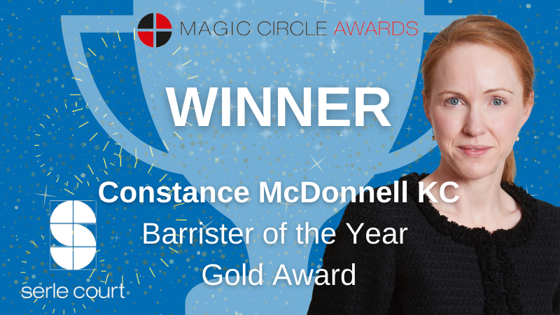 Citywealth Magic Circle Awards 2023 - Constance McDonnell KC winner ...