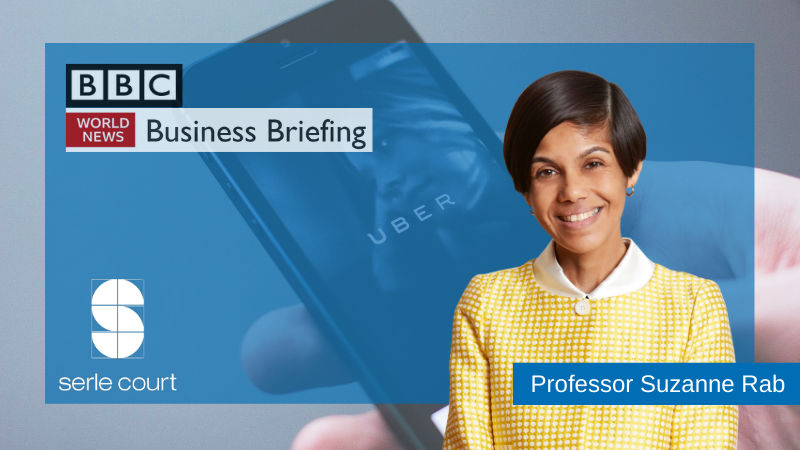 Professor Suzanne Rab discusses Uber legal challenges on Business ...