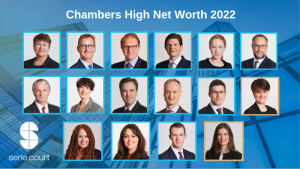 Chambers and Partners High Net Worth Guide 2022 - "They are a first ...