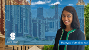 Serle Court is delighted to welcome new tenant Ramyaa Veerabathran | Serle Court