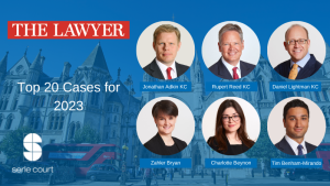 6 Serle Court barristers feature in The Lawyer's Top 20 cases for 2023 ...